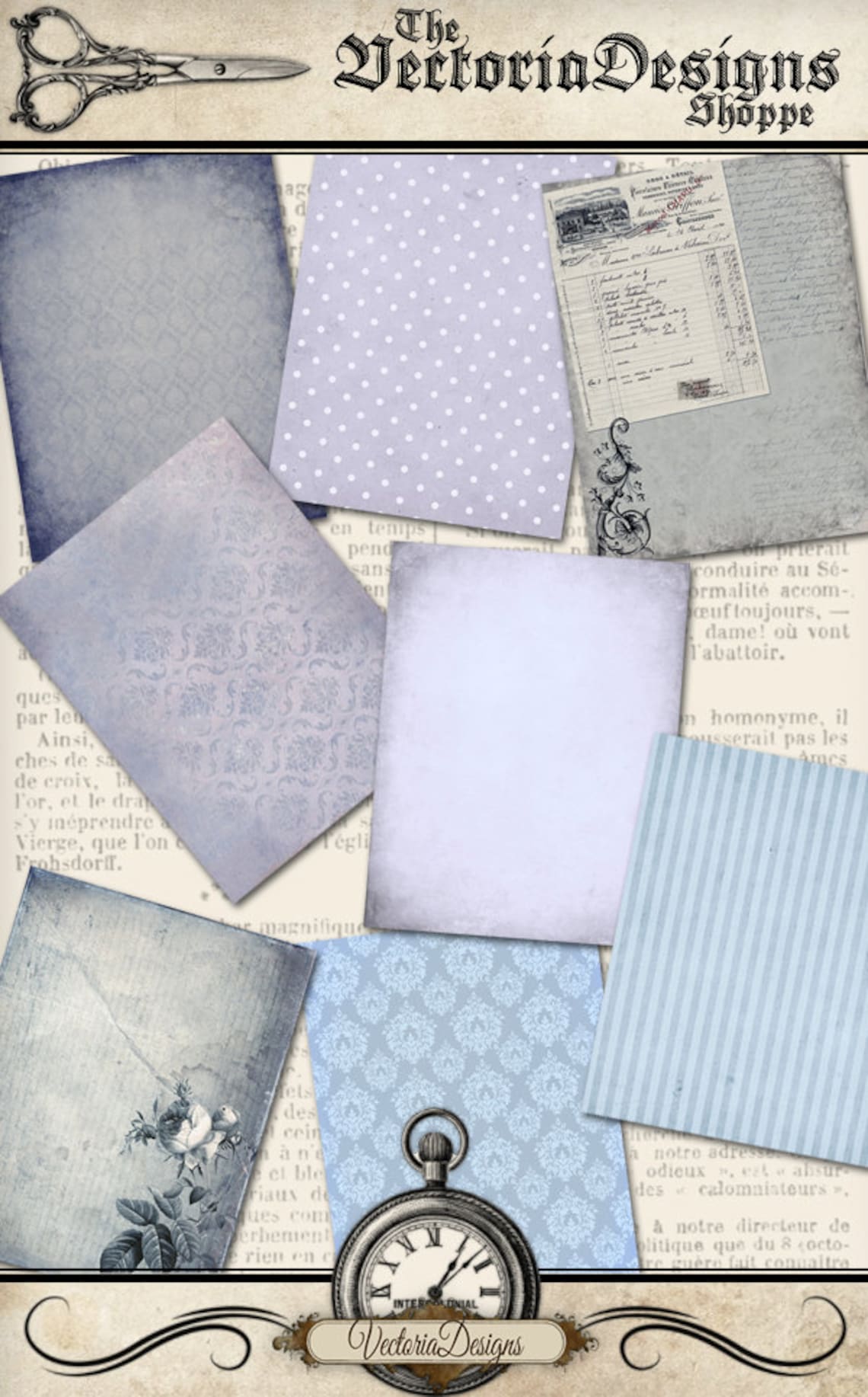 Winter Color Paper Pack Printable Paper Crafting Crafts - Etsy
