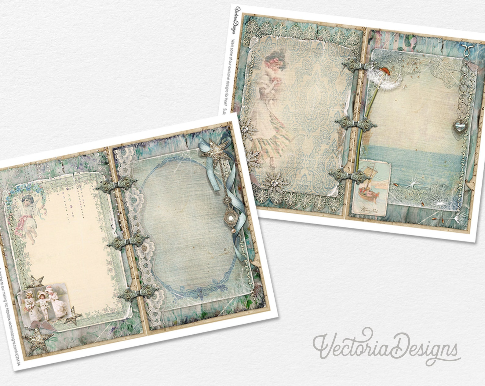 Winter Junk Journal Kit Printable Journal Diy Kit Digital - Etsy