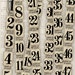 Vintage Tickets Strips, Vintage Numbers, Tickets Imprimbles, Ephemera ...