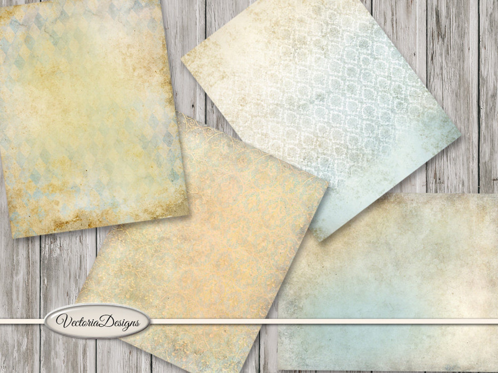 Grunge Pastel Paper Pack Digital Paper Scrapbook Paper - Etsy