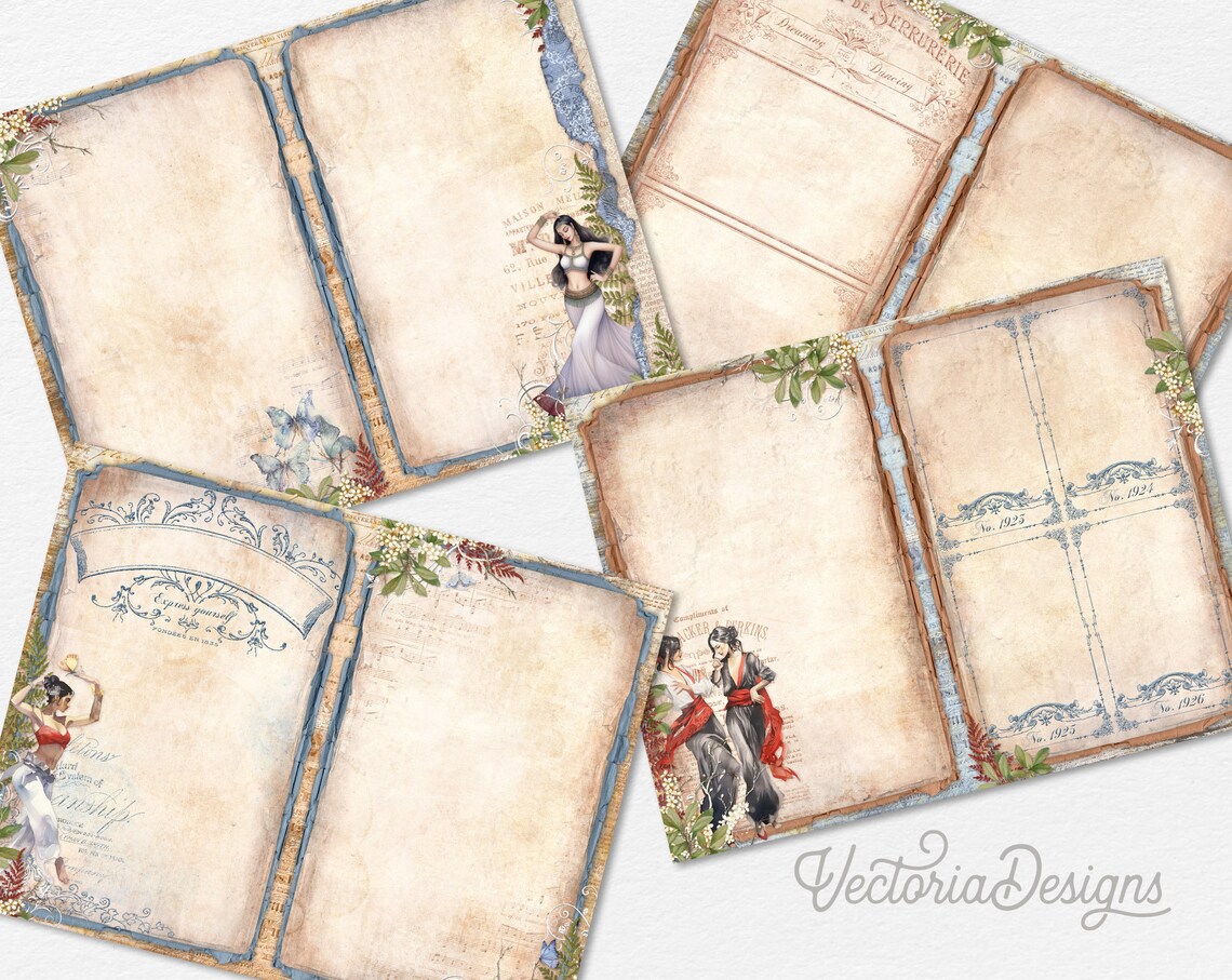 Dance Diary Junk Journal Kit Printable Junk Journal Kit Dance ...