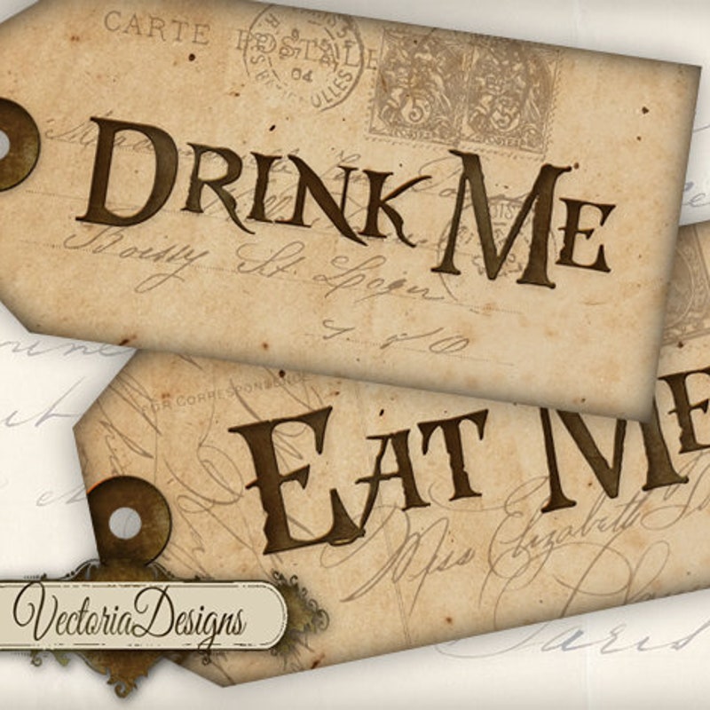 Eat Me Tags - Etsy