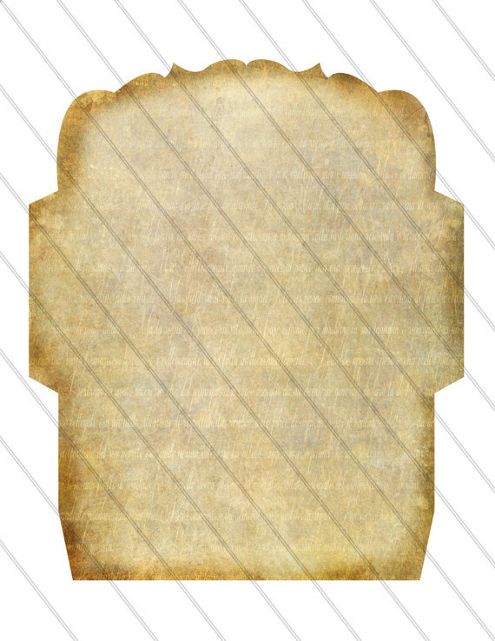 Five Shabby Envelopes Digital Envelopes Printable Envelopes - Etsy