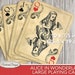 Large Alice in Wonderland Playing Cards, Alice in Wonderland Decor ...