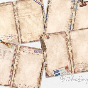 Hidden Letters Junk Journal Kit Printable Junk Journal Kit Letters ...