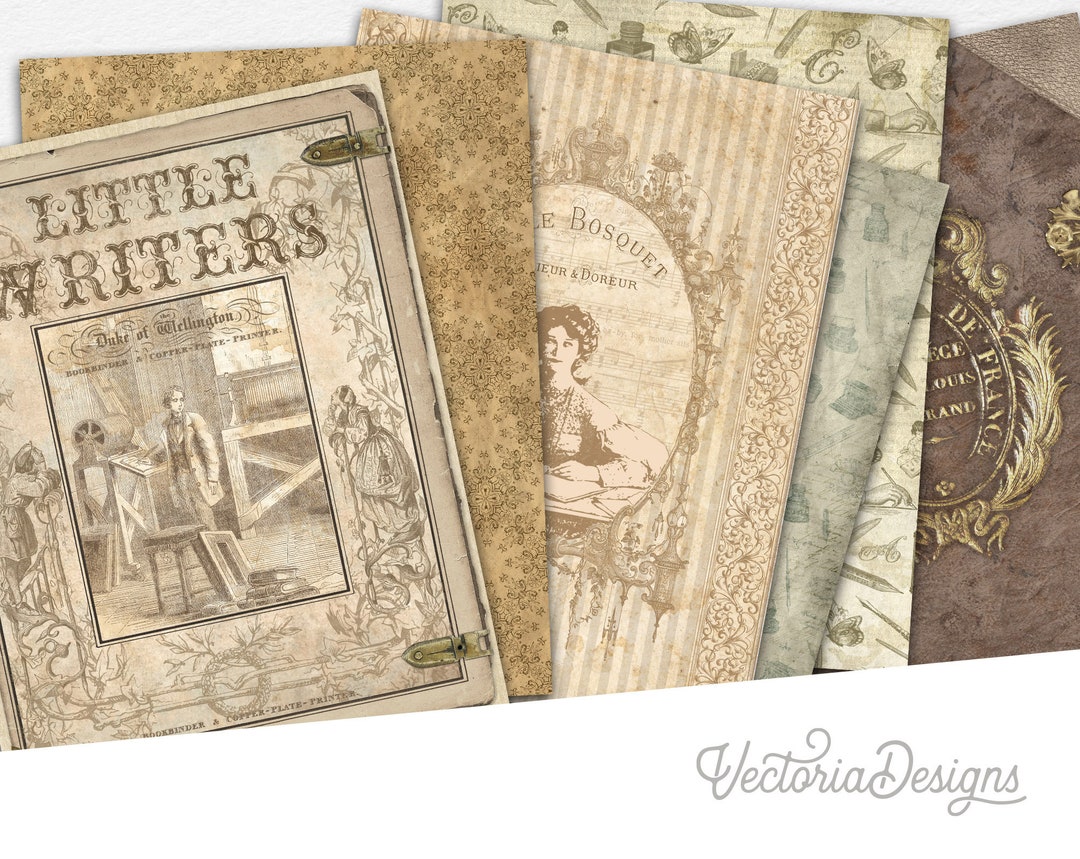 I'm a Writer Paper Pack Digital Paper Pack Writer Printable Paper Pack ...