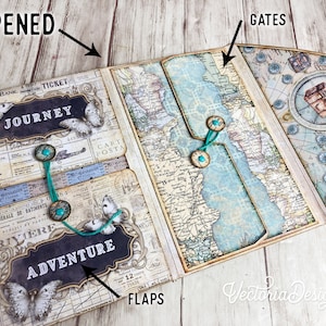 Travel Mini Project Folio Craft Kit Vacation Crafts Folio Kit Travel ...