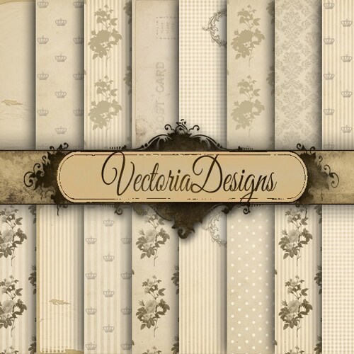 Detective Paper Pack 8.5 X 11 Inch Printable Paper Crafting - Etsy