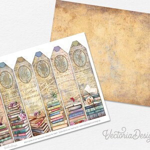 Lovely Reader's Bookmarks, Printable Bookmarks, Book Bookmarks, Junk ...