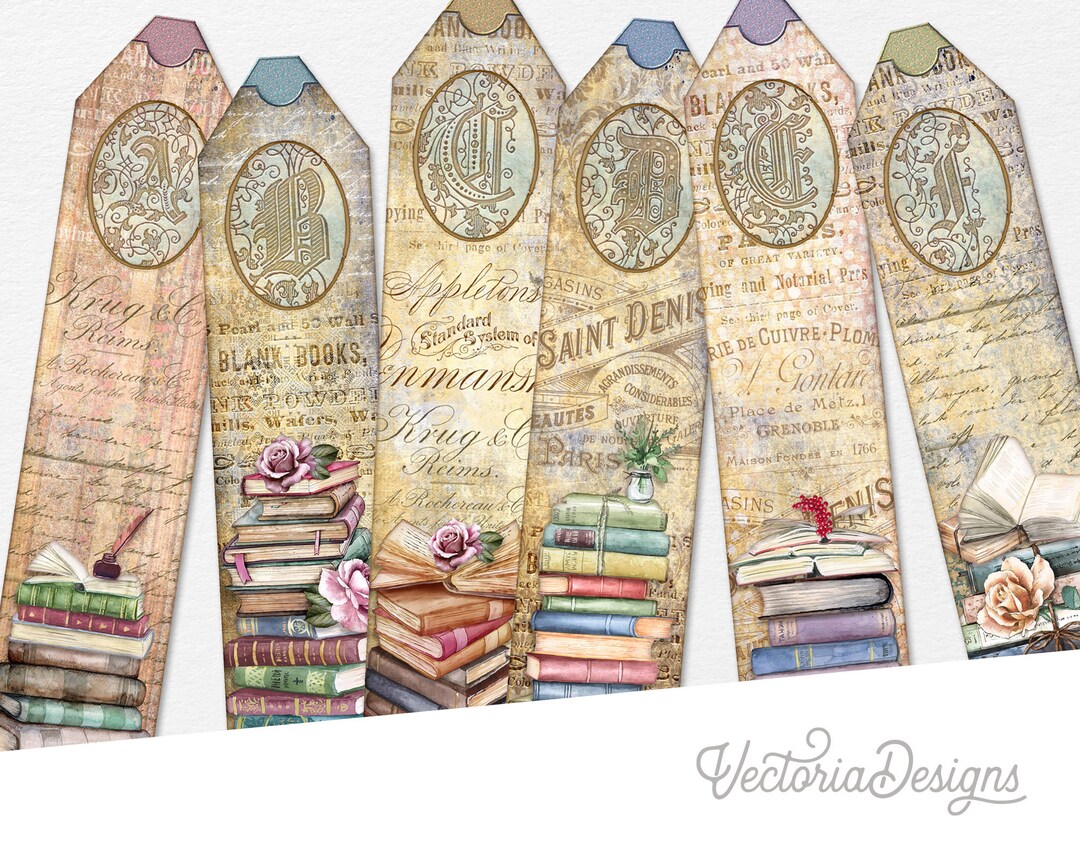 Lovely Reader's Bookmarks, Printable Bookmarks, Book Bookmarks, Junk ...