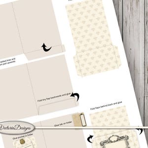 File Organizer, Printable File Folder, Printable Journal Kit, Junk ...