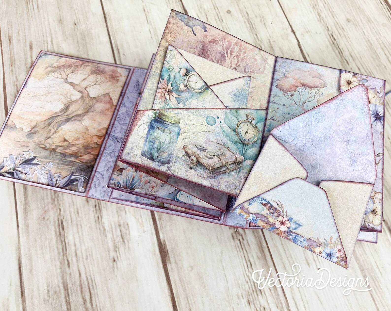 Daydreams Tiny Mini Booklet Mini Project Booklet Craft Kit Folio Kit ...