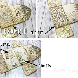 Mini Folio Templates Folio Craft Kit Vacation Crafts Folio Kit Junk ...