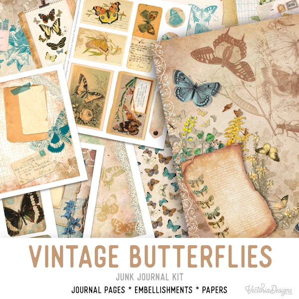 Butterfly Journal - Etsy