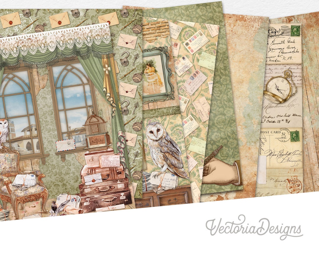 Secret Letters in the Attic Paper Pack Letter Paper Printable Paper ...