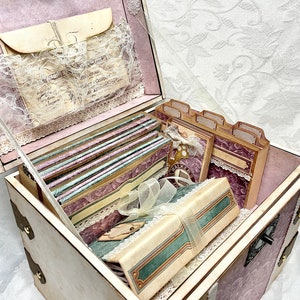 My Secret Compartment Box Crafting Tutorial, How to Paper Craft Guide ...