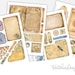 Old Books & Papers Embellishment Sheets, Junk Journal Printable ...