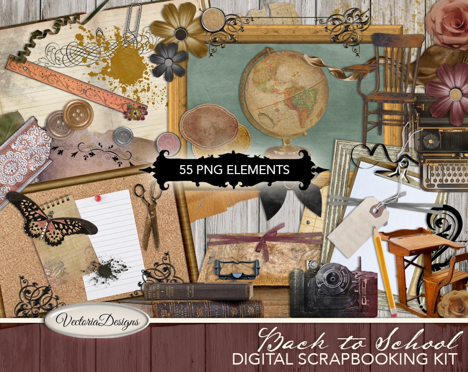 Scrapbook Paper Designs School