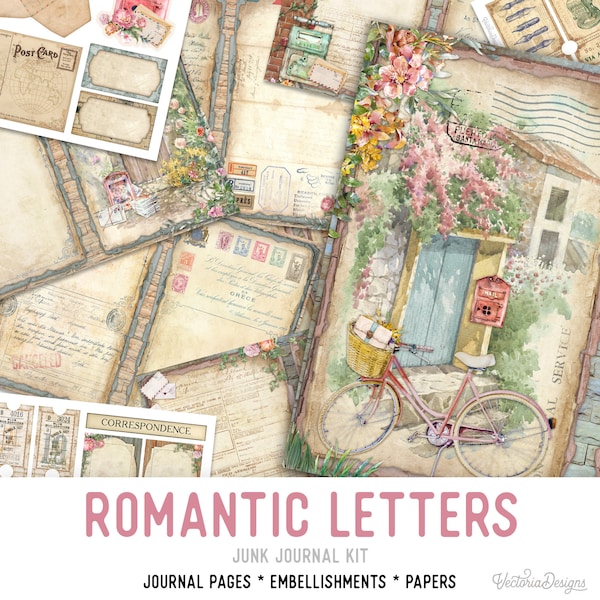 Romantic Journal - Etsy