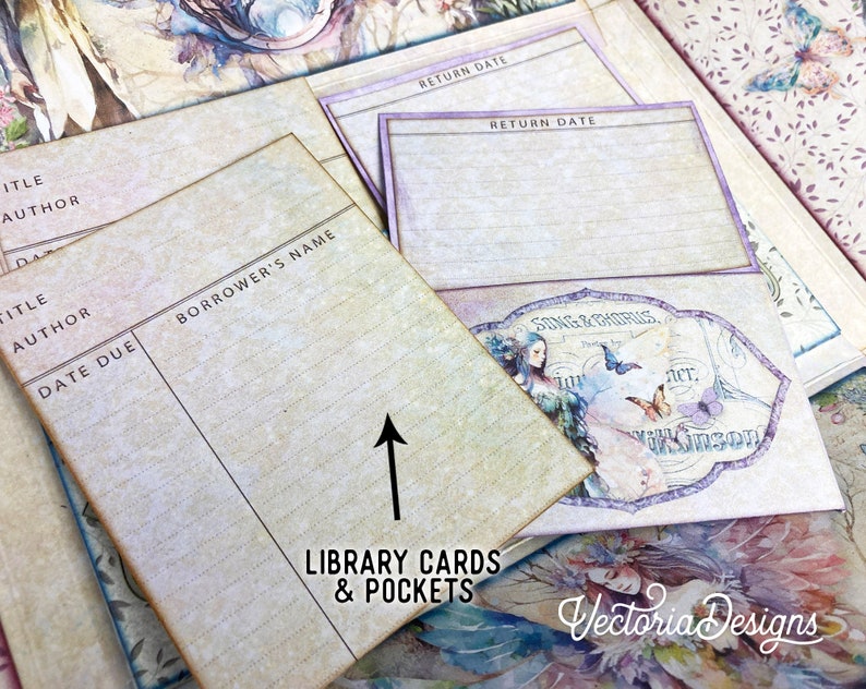 Magical Forest Mini Project Crafts Library Cards Folio Magical Booklet ...