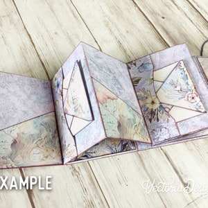 Tiny Mini Booklet Templates Mini Booklet Craft Kit Mini Project Junk ...