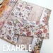 Mini Folio Templates Mini Folio Craft Kit Quick Project Junk Journal ...