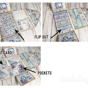 Travel Mini Project Folio Craft Kit Vacation Crafts Folio Kit Travel ...