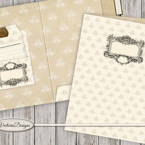 File Organizer, Printable File Folder, Printable Journal Kit, Junk ...