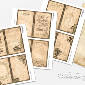 Nature Mini Project Crafts Back to Nature Mini Folio Botanical Booklet ...