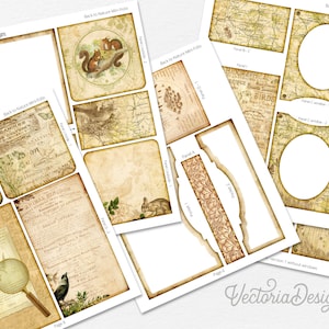 Nature Mini Project Crafts Back to Nature Mini Folio Botanical Booklet ...