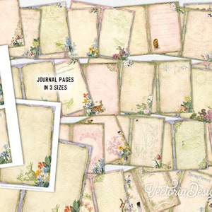 Spring Nature Journal Crafting Printables Kit, Spring Junk Journal ...