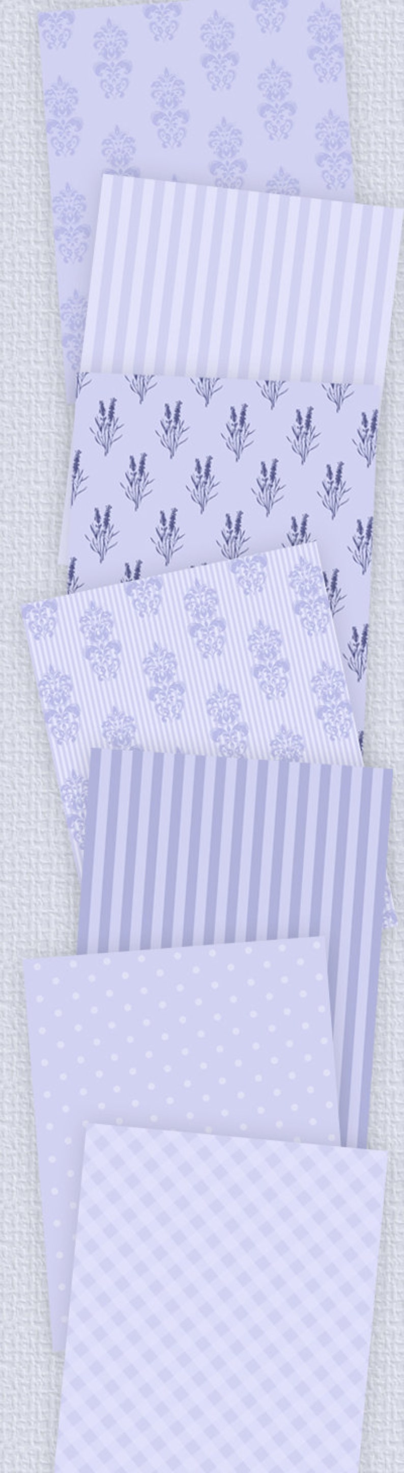 Lavender Paper Pack Lavender Digital Paper Decorative Paper - Etsy