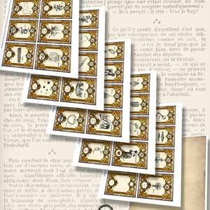 Lenormand Cards, Tarot Cards, Printable Tarot Set, Digital Tarot Deck ...