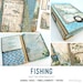 Fishing Junk Journal Kit, Fishing Journal Crafting Printables Kit ...