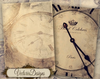 Steampunk Printables - VectoriaDesigns