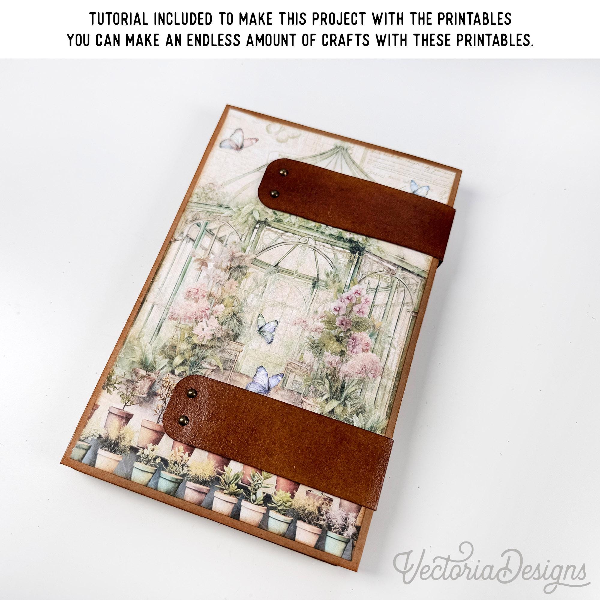 Flowers Junk Journal Kit (Standard) | Collector's Chronicles ...