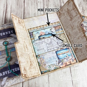 Travel Mini Project Folio Craft Kit Vacation Crafts Folio Kit Travel ...