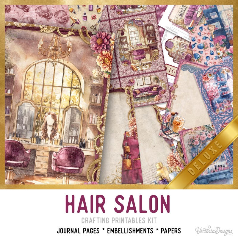Salon Kit for Kids - Etsy