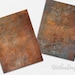 Rough Rust Paper Pack, Printable Paper Pack, Decorative Paper, Digital ...