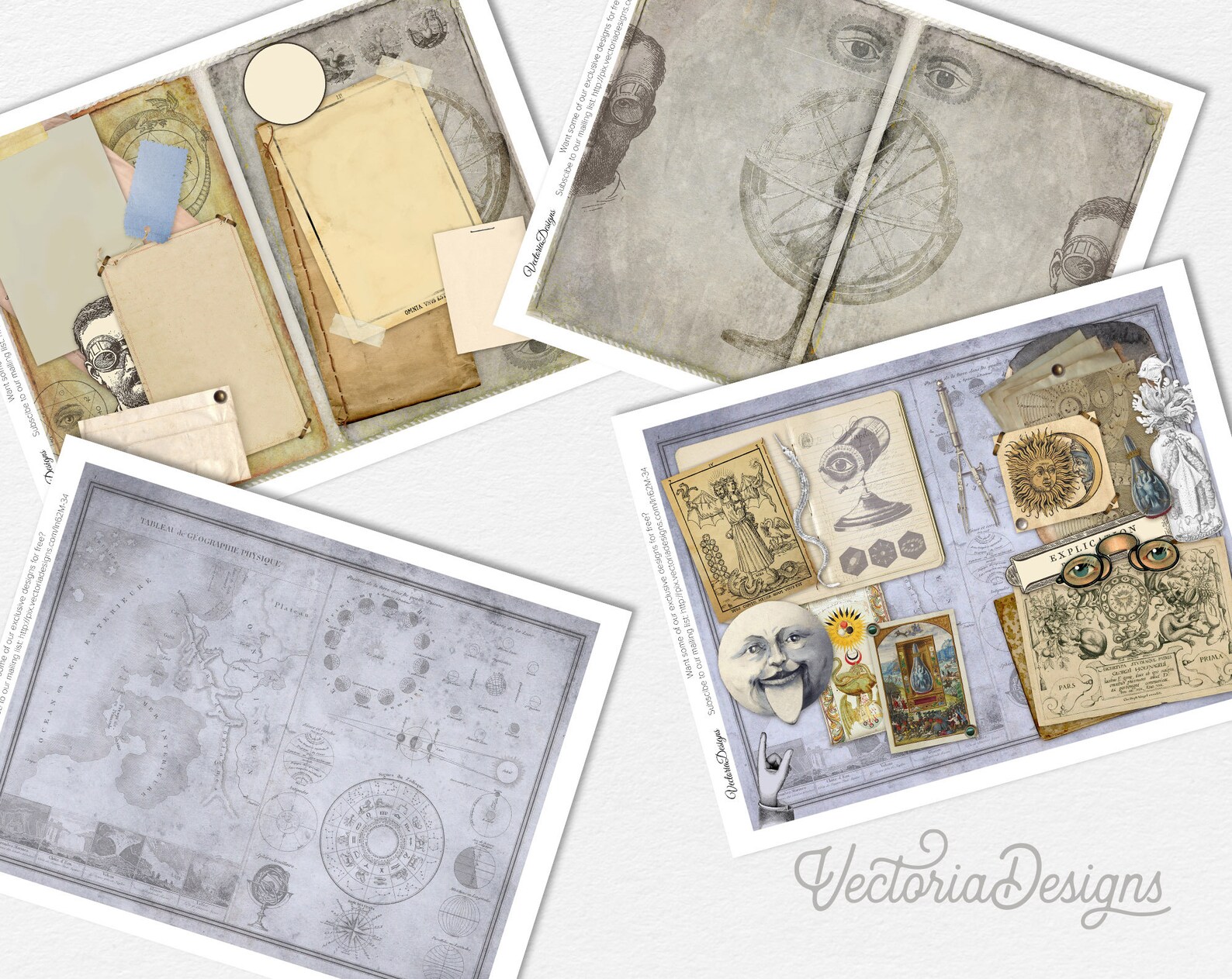 Alchemy Junk Journal Kit Occult Journal Kit Magic Journal | Etsy