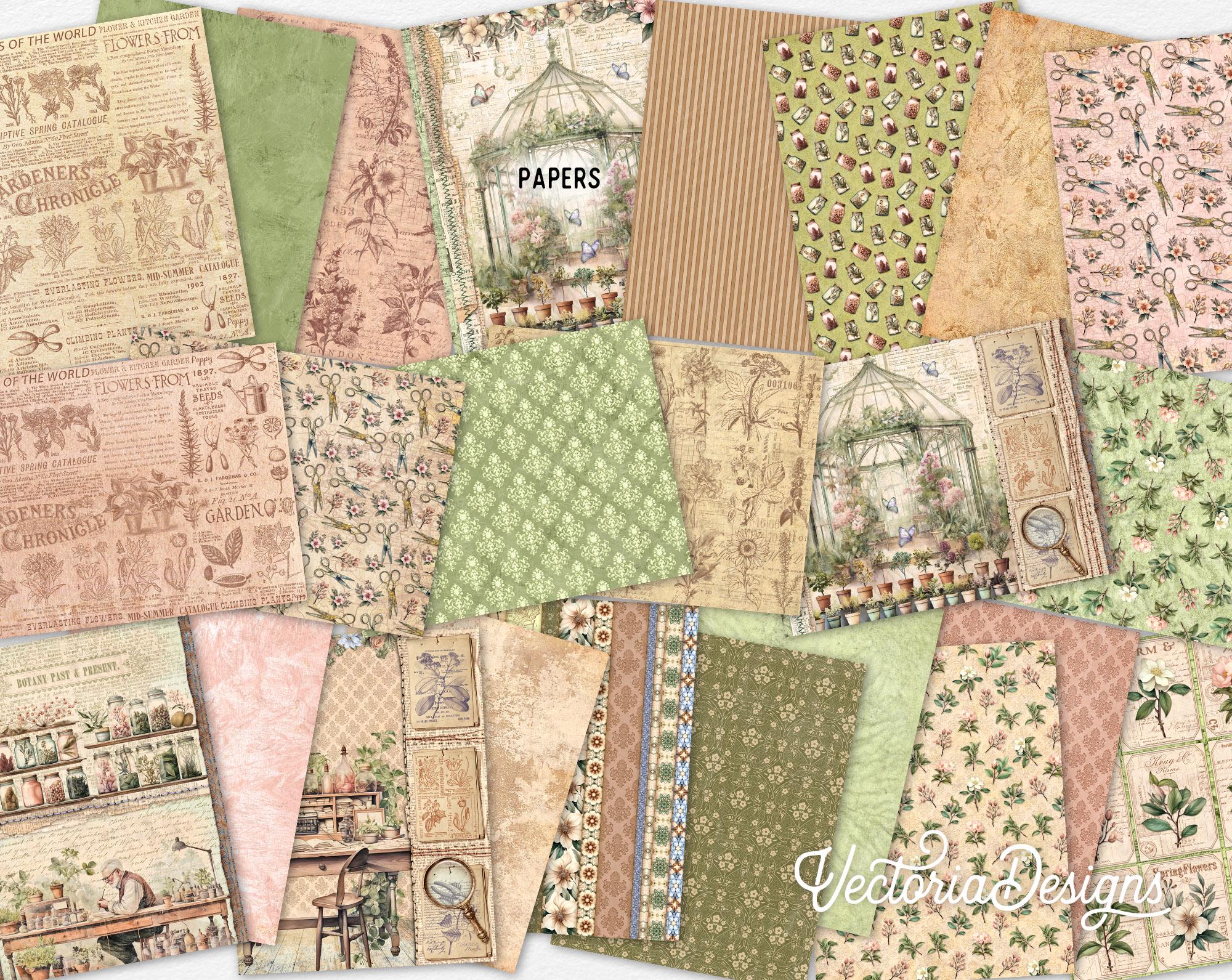 Flowers Junk Journal Kit (Standard) | Collector's Chronicles ...