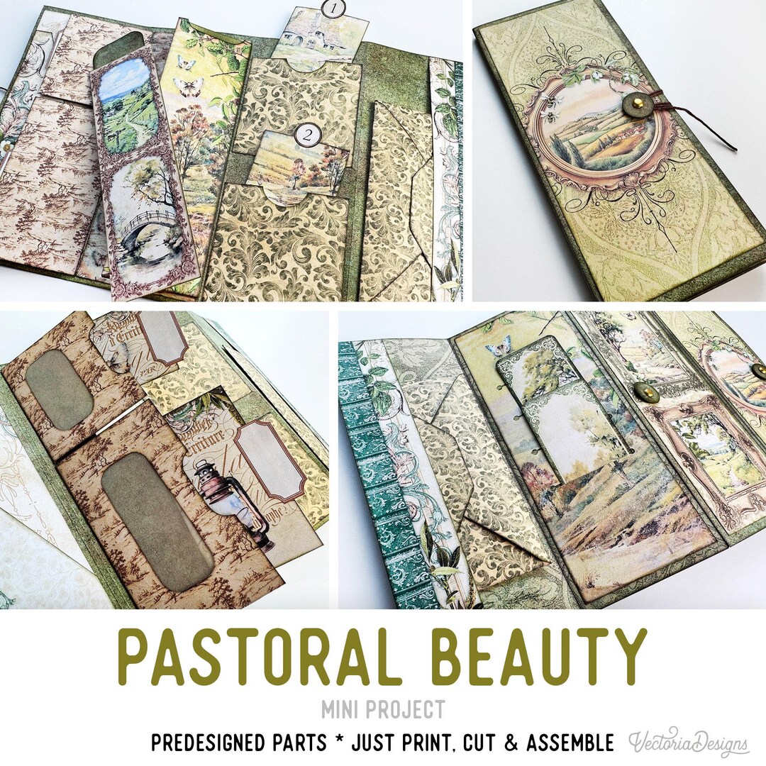 Pastoral Beauty Mini Folio Mini Project Pastoral Crafts Mini Folio ...