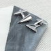 Personalised Paper Plane Cufflinks - Etsy
