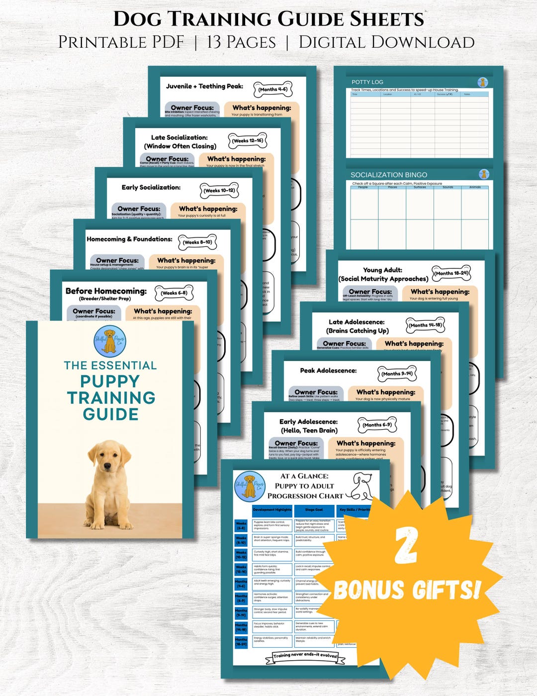 First-time Puppy Owner Starter Pack, New Dog Owner Essentials ...