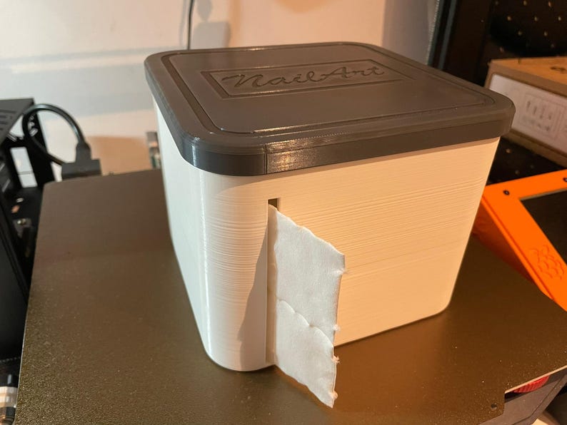 Cellophane Dispenser STL File | 3D Printed Organizer for Nail Design ...