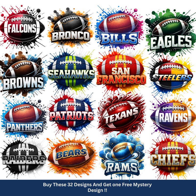 Nfl Decorative Paper - Etsy