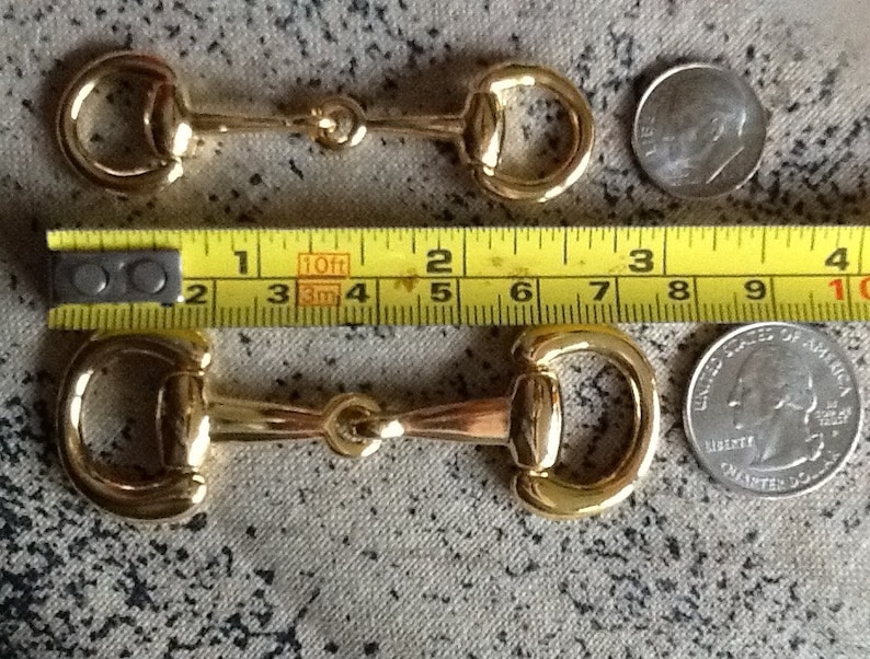 Two Gold or Silver Snaffle Bits- DO NOT ORDER Small Gold Snaffles - on ...
