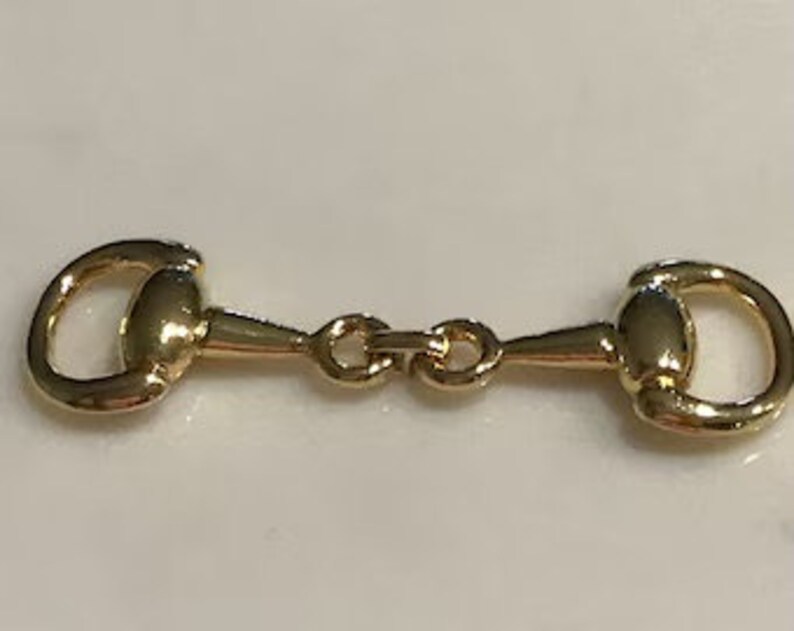 10 Gold Extra Small Snaffle Bit - Etsy