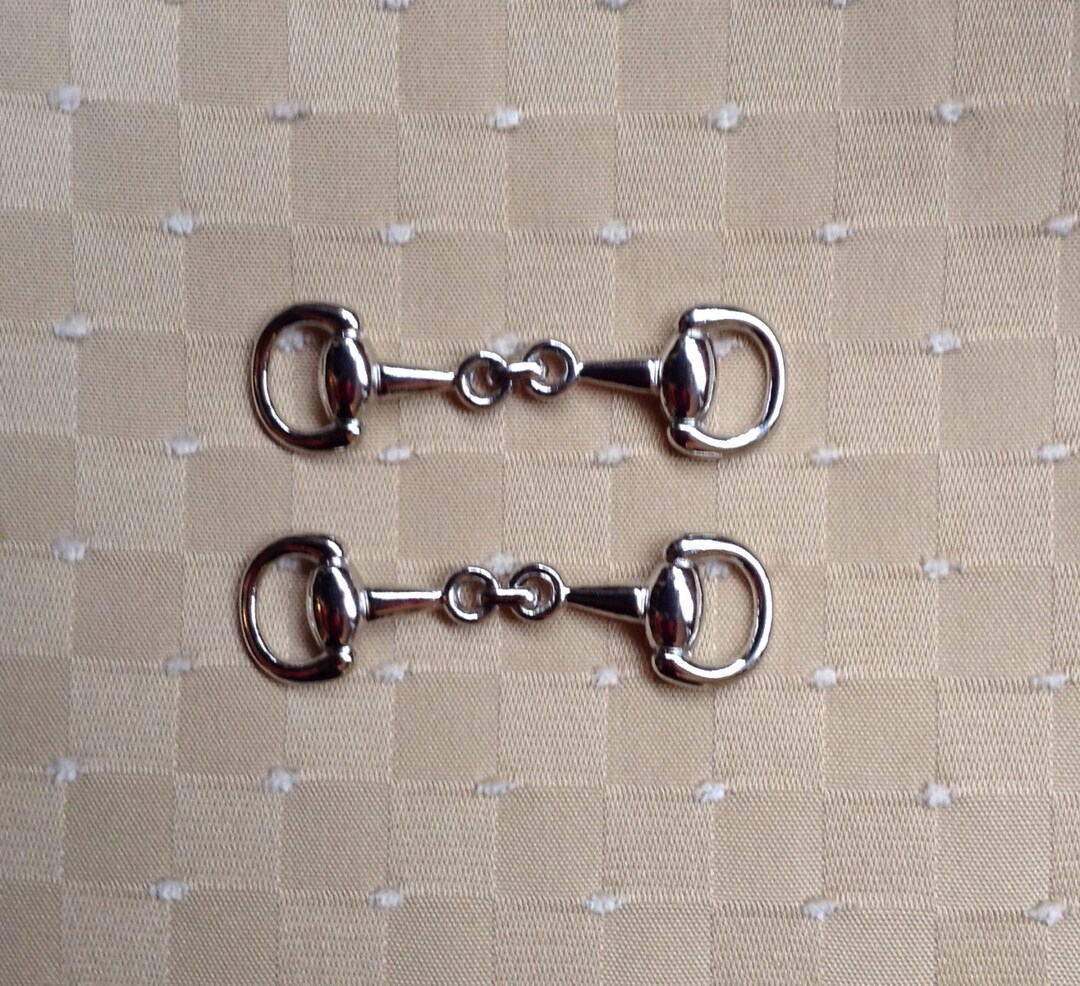2 Silver Extra Small Snaffles - Etsy