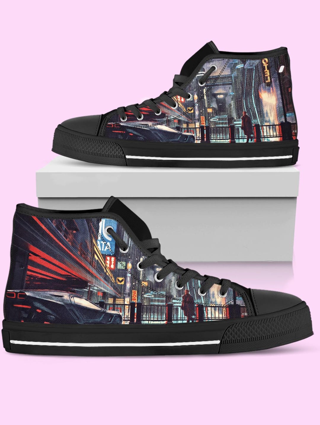 Blade Runner 2049 High-top Shoes: Movie Converse Inspired Sneakers for ...
